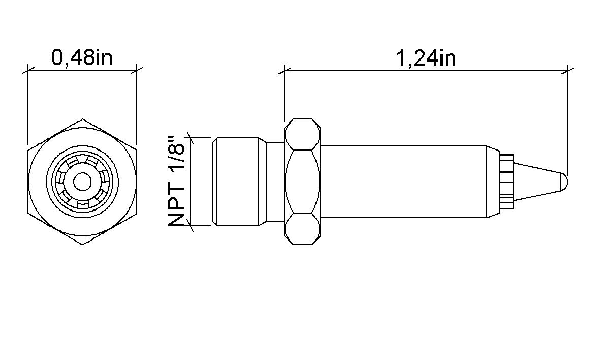 Béc phun khe Silvent 0071